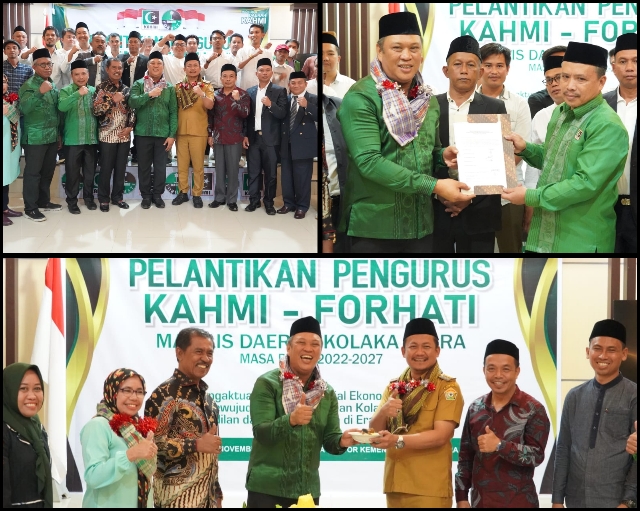 KAHMI Sultra Terus Terbentuk di Kabupaten Kota, Kali Ini Pengurus MD KAHMI Dan Forhati Kolut ...